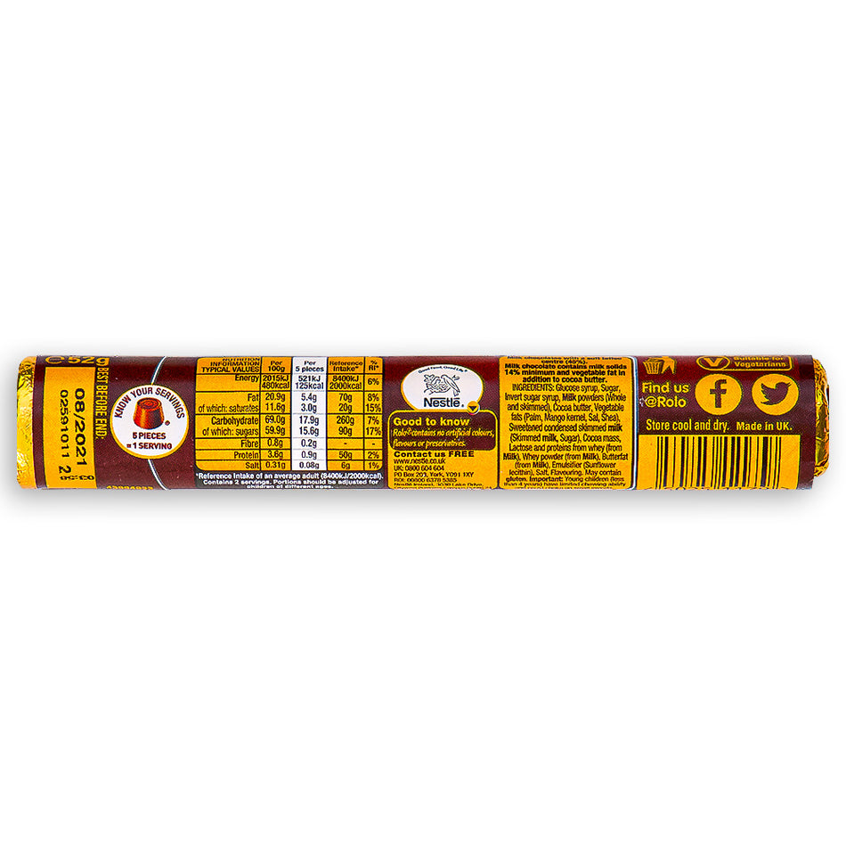 Rolo - 52g | Rolo Chocolate by Nestle Canada – Candy Funhouse US