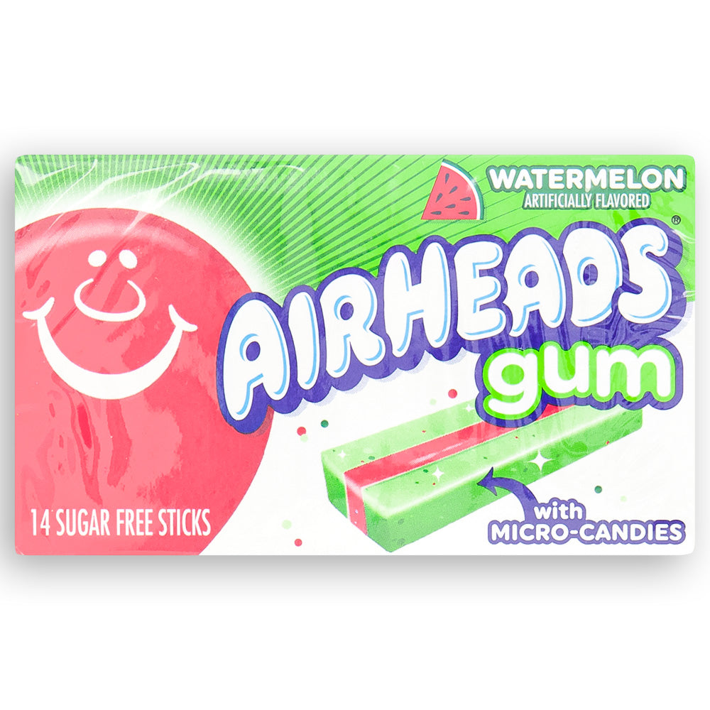 Airheads Watermelon Gum with Micro Candies | Candy Funhouse