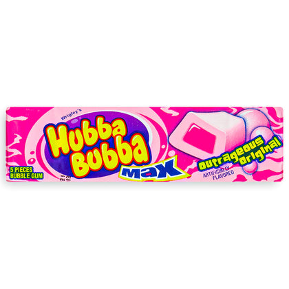 Hubba Bubba Max Outrageously Original Bubble Gum | Candy Funhouse ...