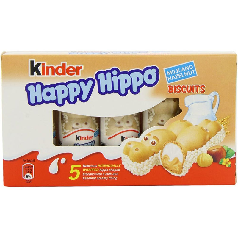 Kinder Happy Hippos Biscuits Milk and Hazelnut | Candy Funhouse