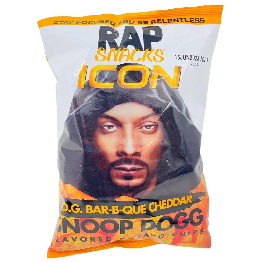 Rap Snacks Snoop Dogg O.G. Bar-B-Que Cheddar | Candy Funhouse – Candy ...