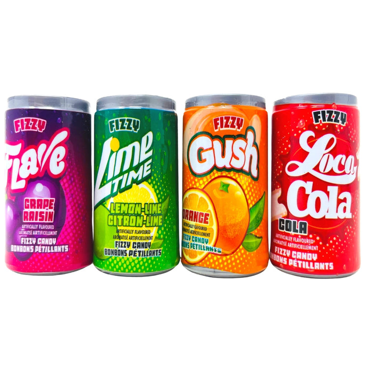 Soda Cans Fizzy Candy (6 pack) | Candy Funhouse US