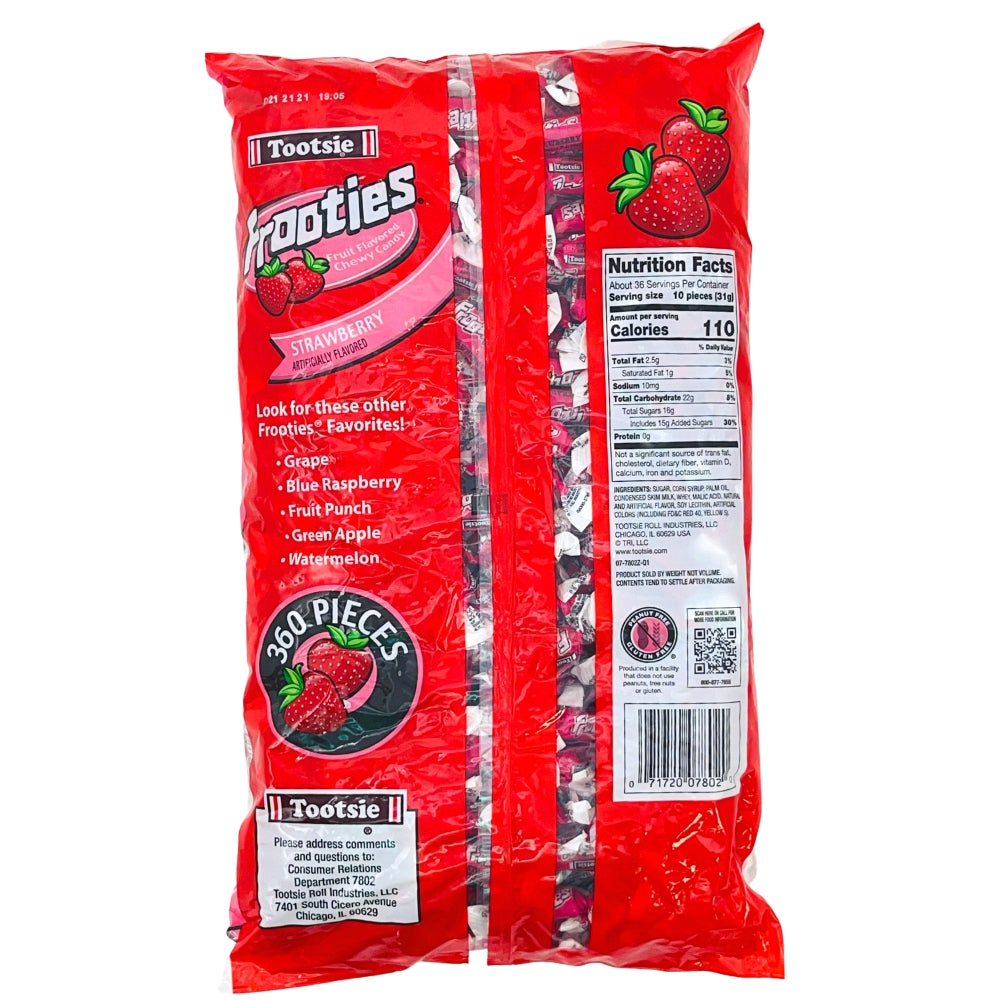 Tootsie Roll Frooties Strawberry Candy | Candy Funhouse